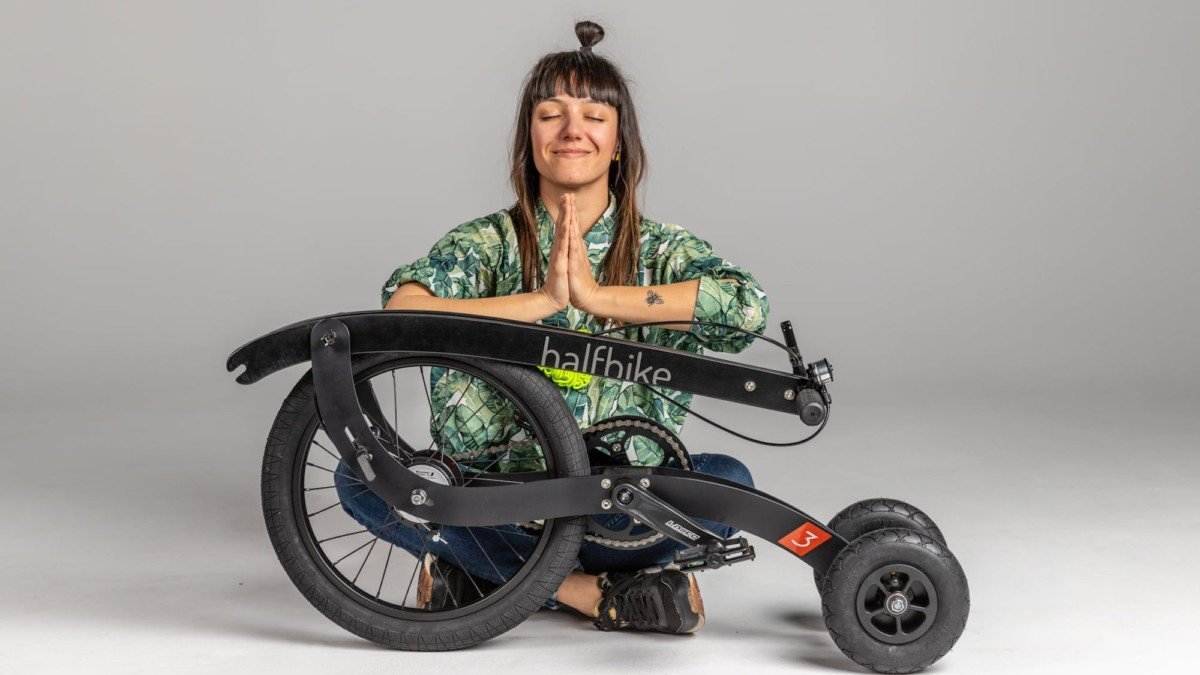 Halfbike 3 A Lighter And Compact Bike That You Can Take Along With You!