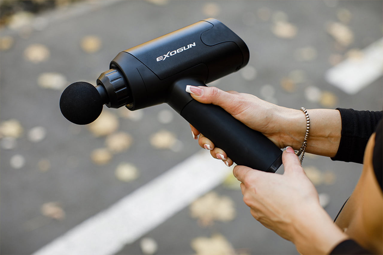 Tension Relief Within Minutes On-The-Go with the ExoGun DreamPro